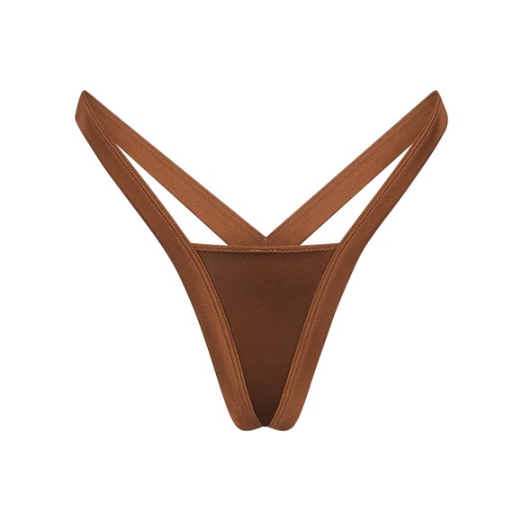 SKIMS | Intimates & Sleepwear | Skims Stretch Satin Butterfly Thong ...